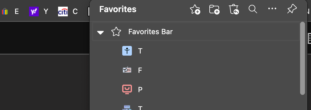 Resizable Favorites panel and/or multiple columns | Microsoft Community Hub