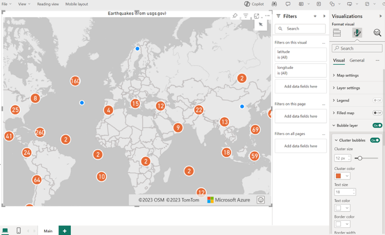 Dynamic Clustering Aggregation with Custom Styling in Bubble Layer | Microsoft Community Hub