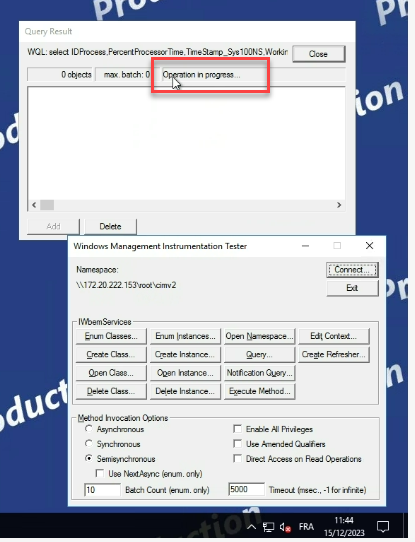 WMI query not responding | Microsoft Community Hub