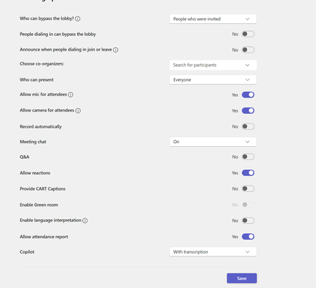 Disable copilot in Teams meeting | Microsoft Community Hub