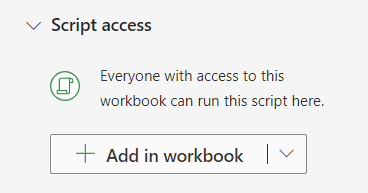 Run an OfficeScript via a Button | Microsoft Community Hub