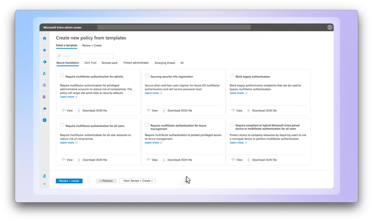 Microsoft Entra user and admin access controls to prepare for Copilot