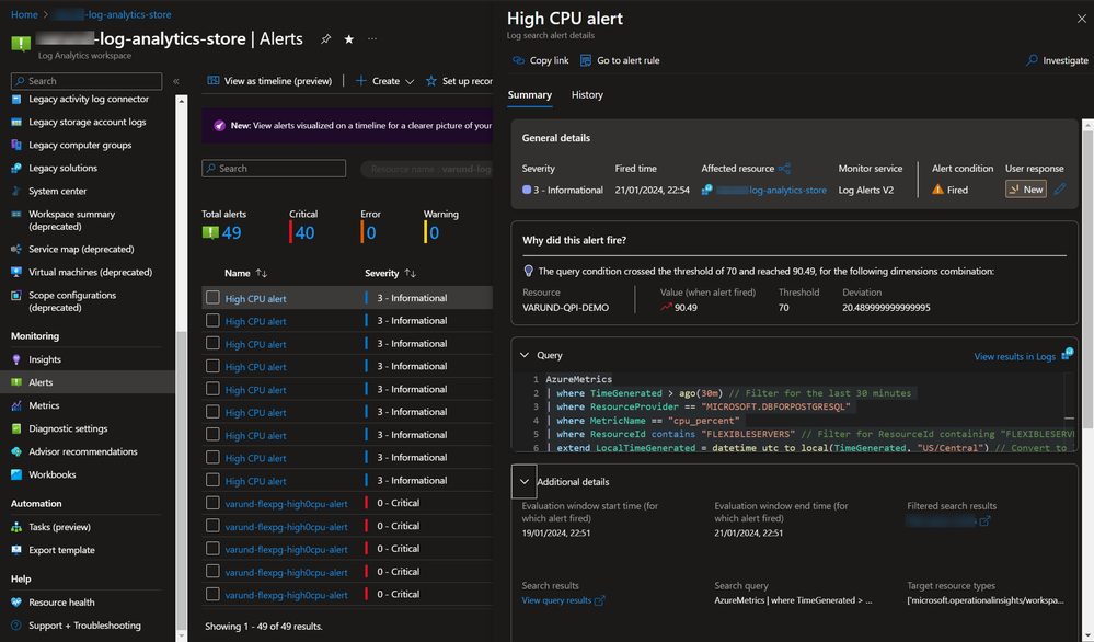 Scaling Azure PostgreSQL Monitoring: Log Analytics for Enterprise-Level Insights