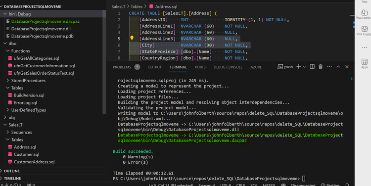 Importing a Database into VS Code | Microsoft Community Hub