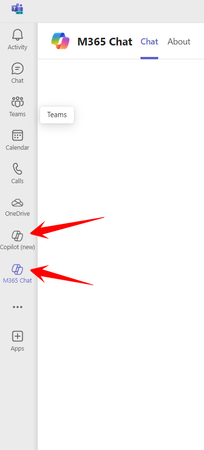 Clarification Needed: Features of 'M365 Chat' vs 'Copilot (new)' | Microsoft Community Hub