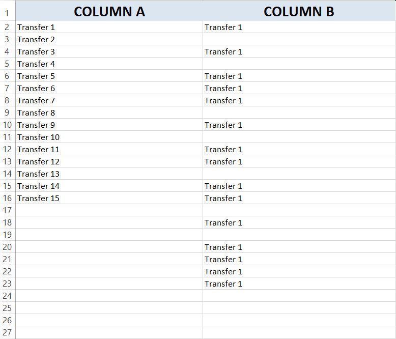 How to change or replace multiple cell name in Microsoft Excel ...