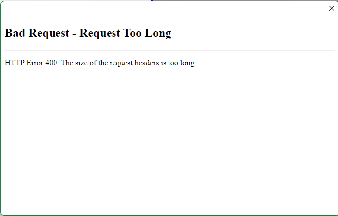 Cannot add image to Header in Excel - Bad Request error | Microsoft Community Hub