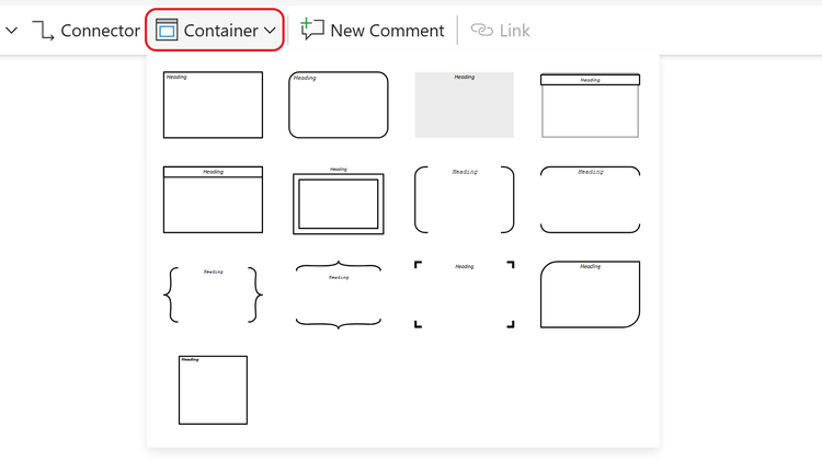 Visually group shapes in your diagrams with containers in Visio for the ...
