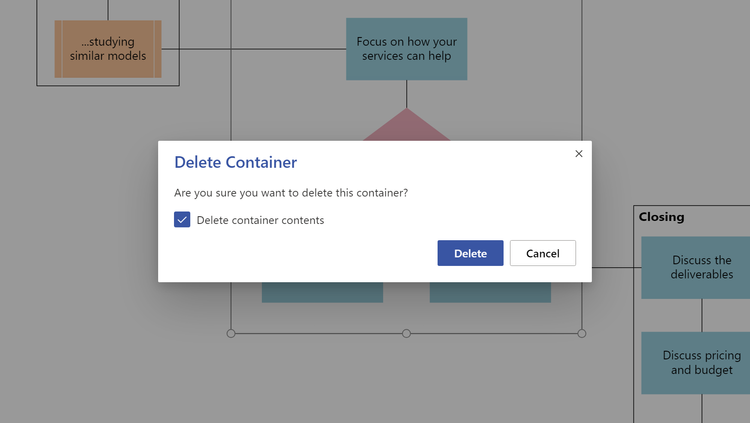 Visually group shapes in your diagrams with containers in Visio for the ...