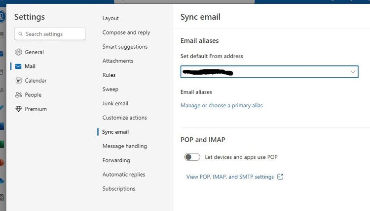 Outlook.com Sync email - Unable to load these settings. Please try again later. | Microsoft ...