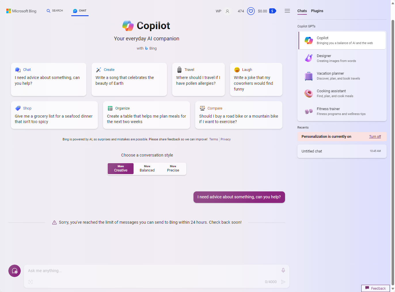 Seems like my copilot is suspended, how do I request Copilot to be unsuspended? | Microsoft ...