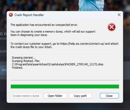 crash report handler | Microsoft Community Hub