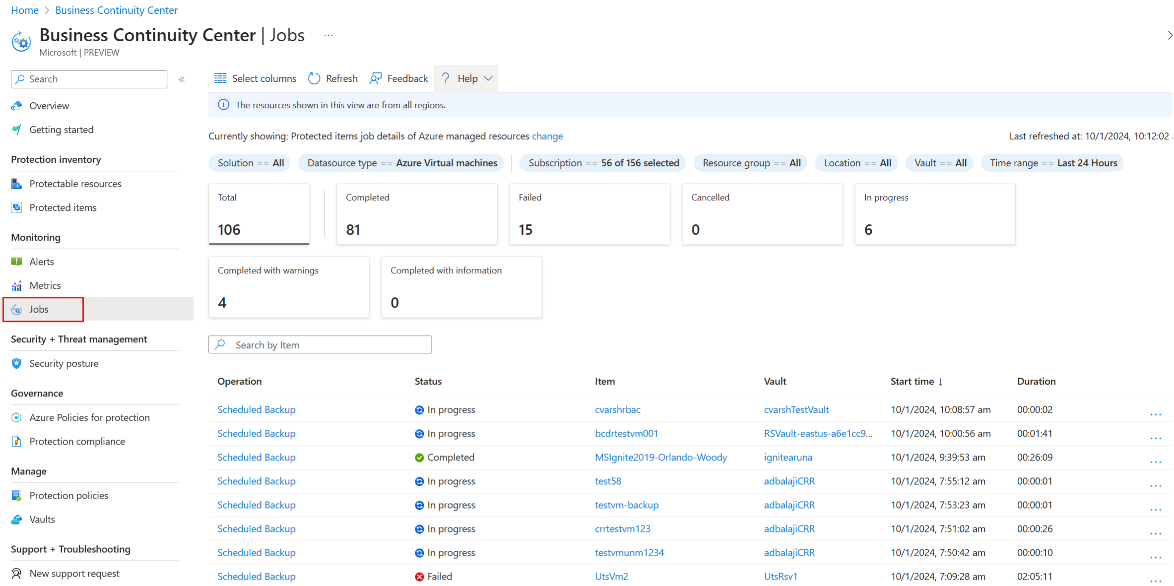 Business Continuity with ABCC: Part 5: Monitoring protection ...