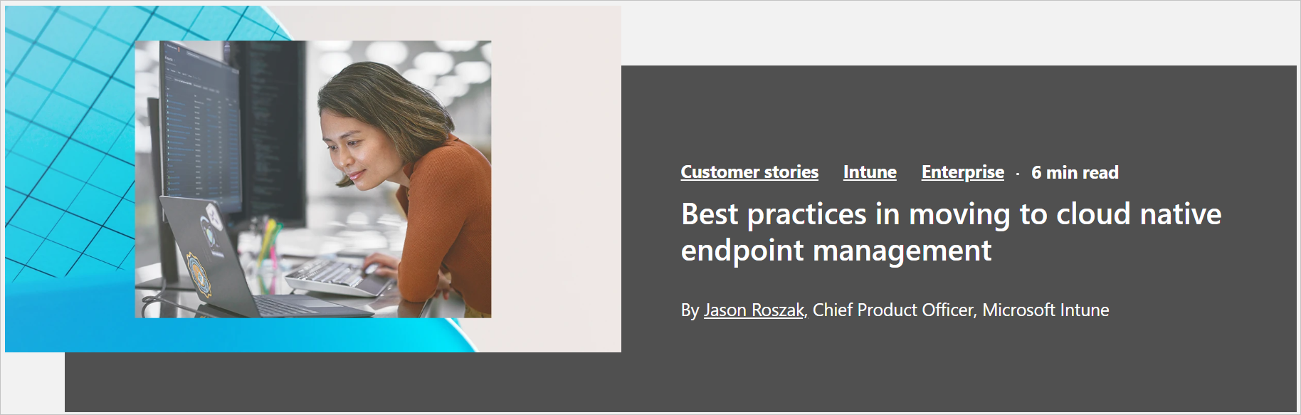 The three-phase approach to cloud native management | Microsoft Intune ...