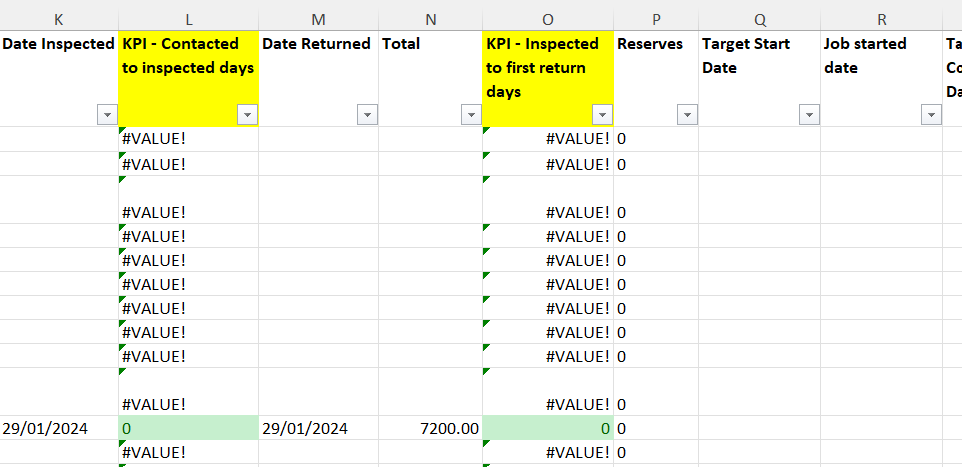 Excel conditional formatting and IFS Formula help! | Microsoft Community Hub