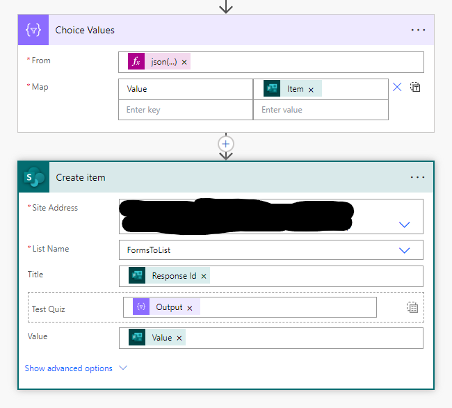 Choice Column In Sharepoint Not Populating Correctly From Forms