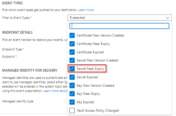 Enable Automatic Secret rotation by triggering an Azure Function from Event Grid over a virtual ...