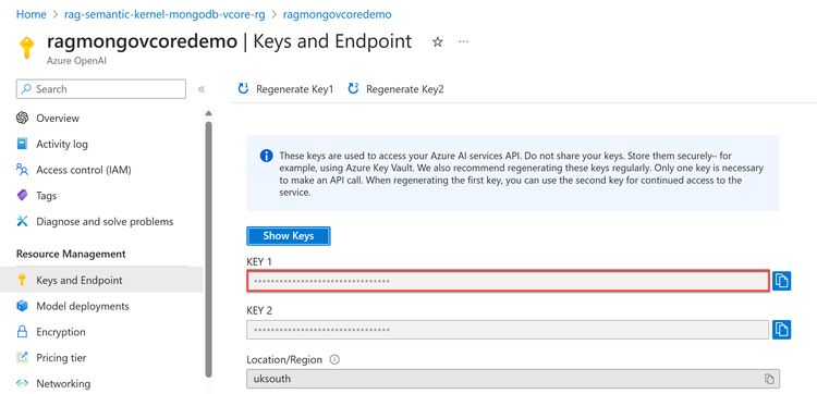 Build RAG Chat App using Azure Cosmos DB for MongoDB vCore and Azure OpenAI: Step-by-Step Guide