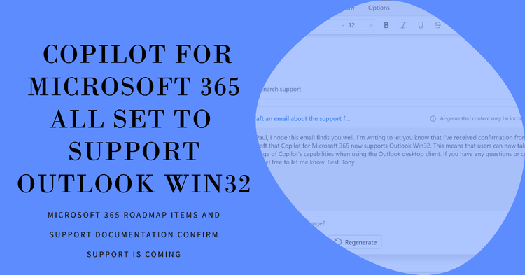 Copilot for Microsoft 365 to Support Outlook Classic | Microsoft Community Hub
