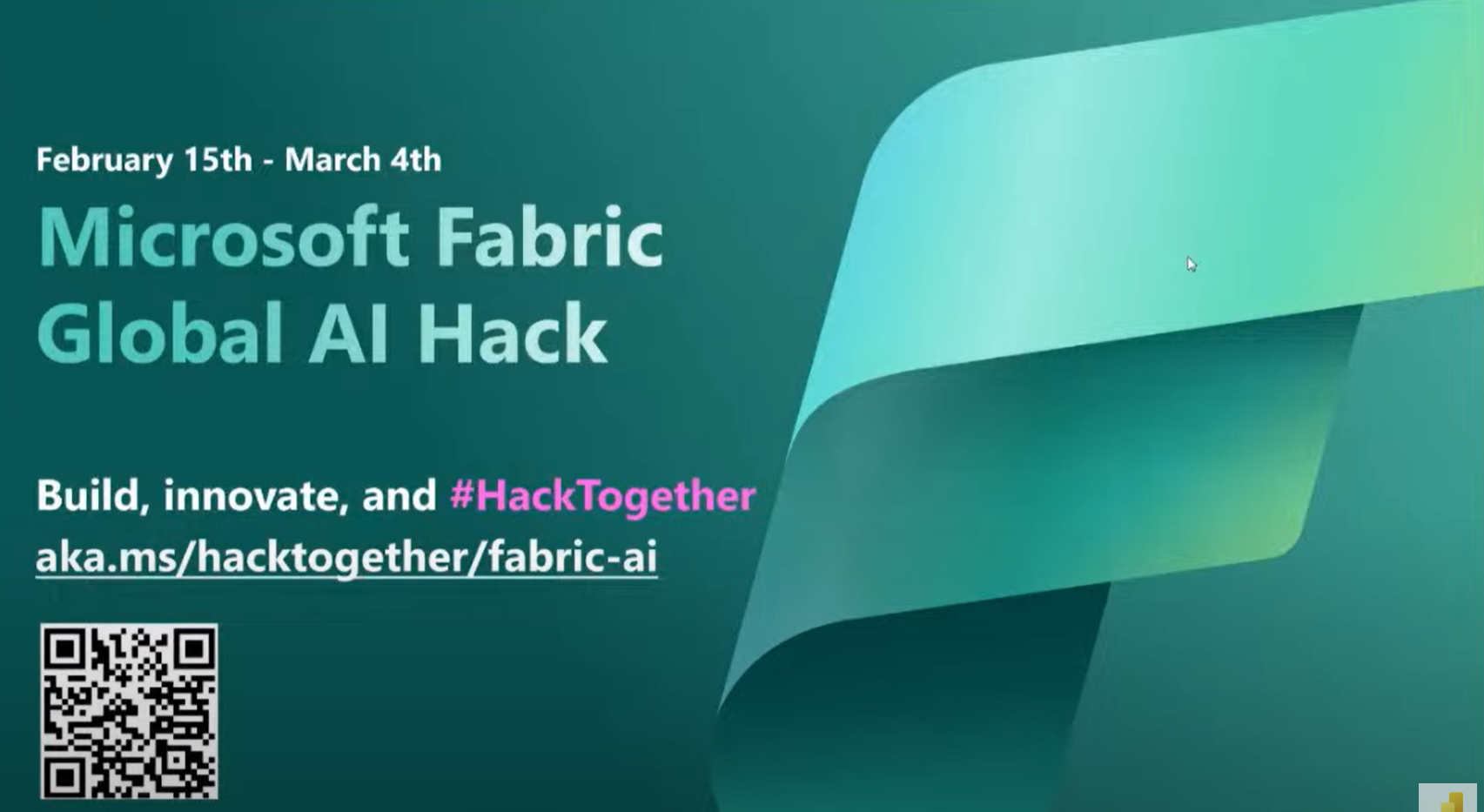 🤖🧵Microsoft Fabric AI Hack Together Kickoff: Ready, Set Hack! Do more with AI in Microsoft ...