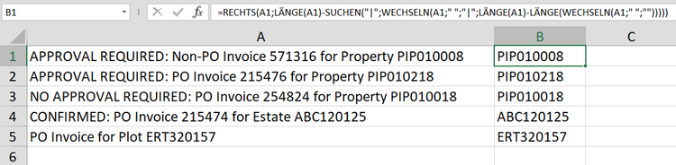 Splitting a Cell | Microsoft Community Hub