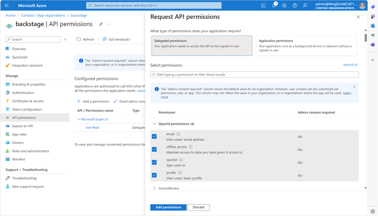 How to deploy backstage on azure kubernetes service