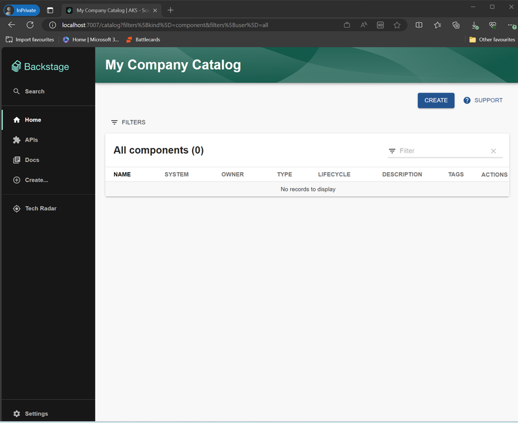 How to deploy backstage on azure kubernetes service