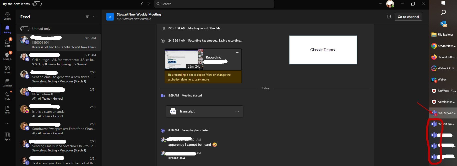 New Teams: Notification Badge Icons for Taskbar displaying same number ...
