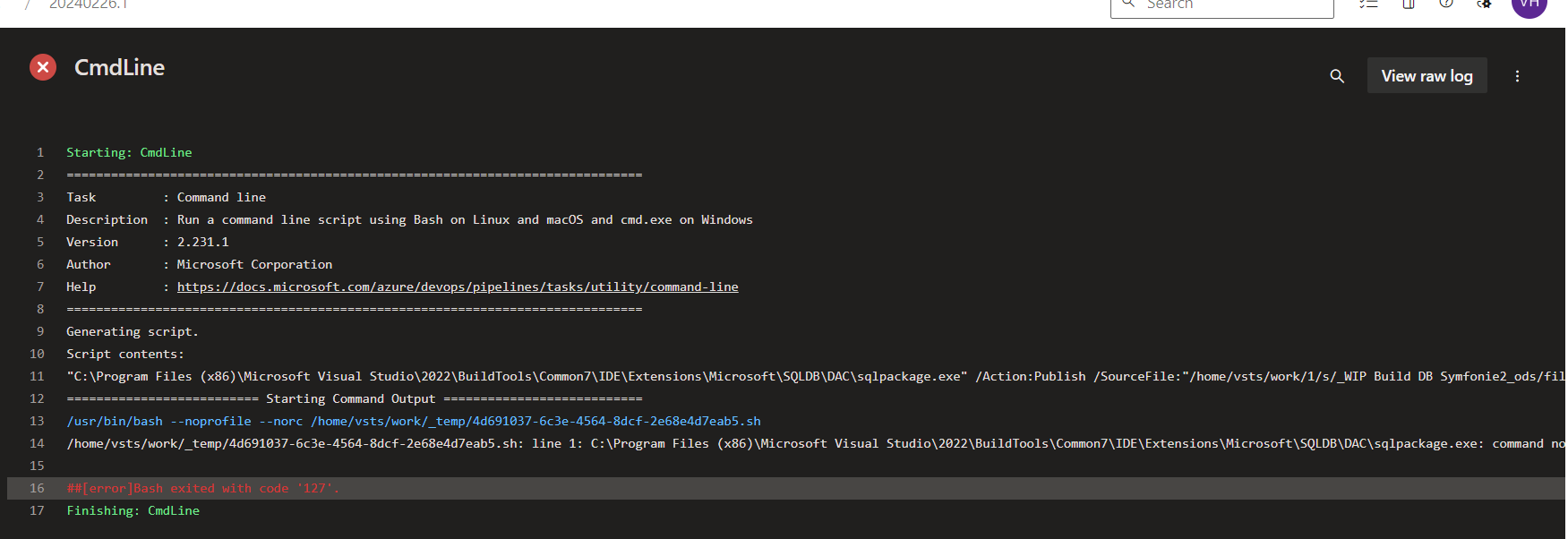 Azure Devops Pipeline How To Deploy Db Project To On Prem Using