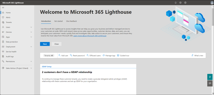 Microsoft 365 Lighthouse and Microsoft Power Platform Integration