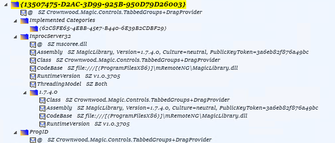 Com4:ManagedInProcessServer, Class, and ProgId | Microsoft Community Hub