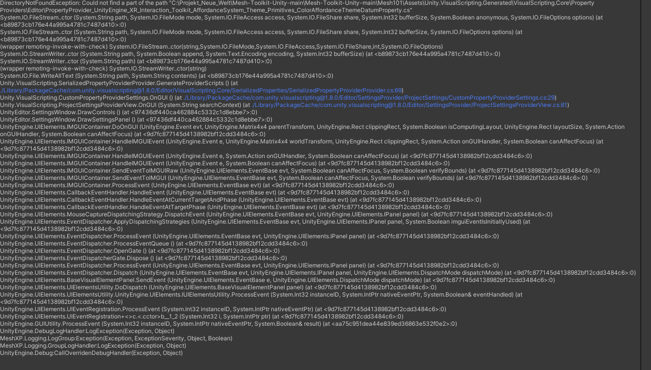 Custom Inspector Propertie generation bug/ Cant create android builds | Microsoft Community Hub
