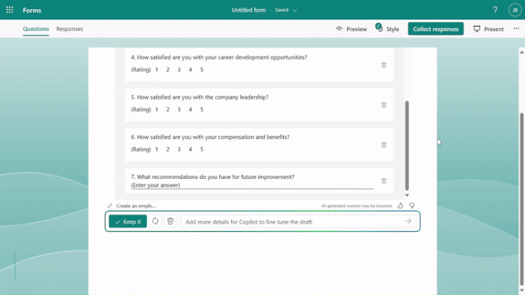 Introducing Copilot in Forms: Redefining Your Forms Creation | Microsoft Community Hub