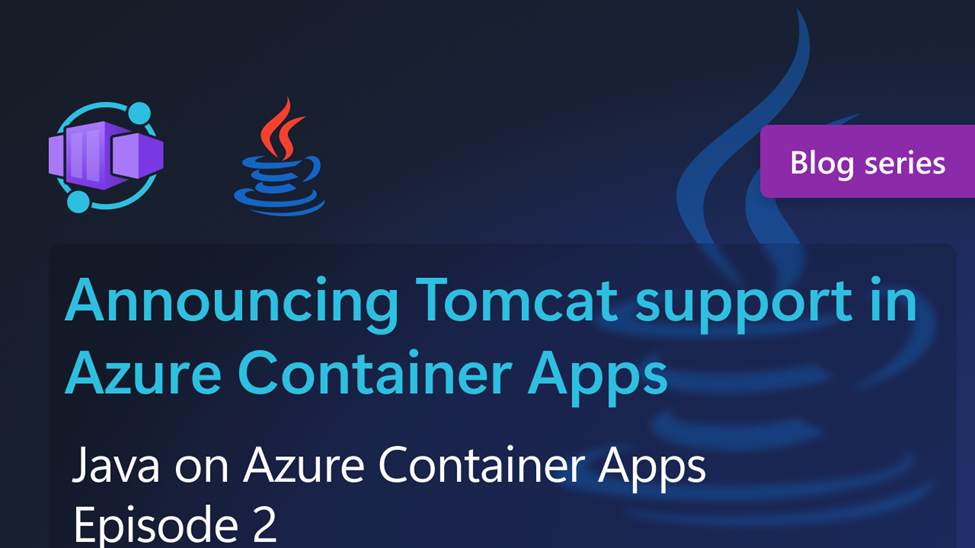Tomcat support in Azure Container Apps