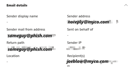 "Sender Address" vs "Sender mail from address" | Microsoft Community Hub
