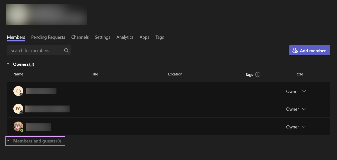 MS Teams member/guest suddenly not appearing. | Microsoft Community Hub