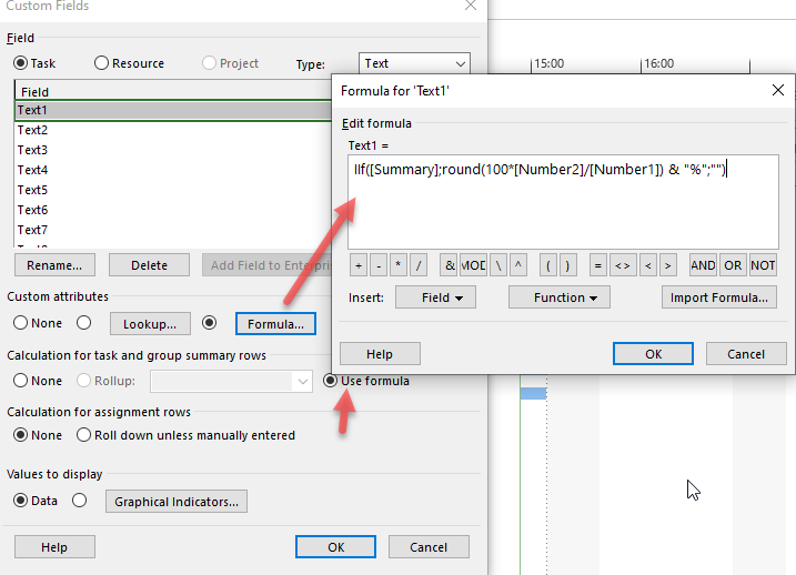 MS Project (Desktop) - Total % Complete of all Total Number of Active ...