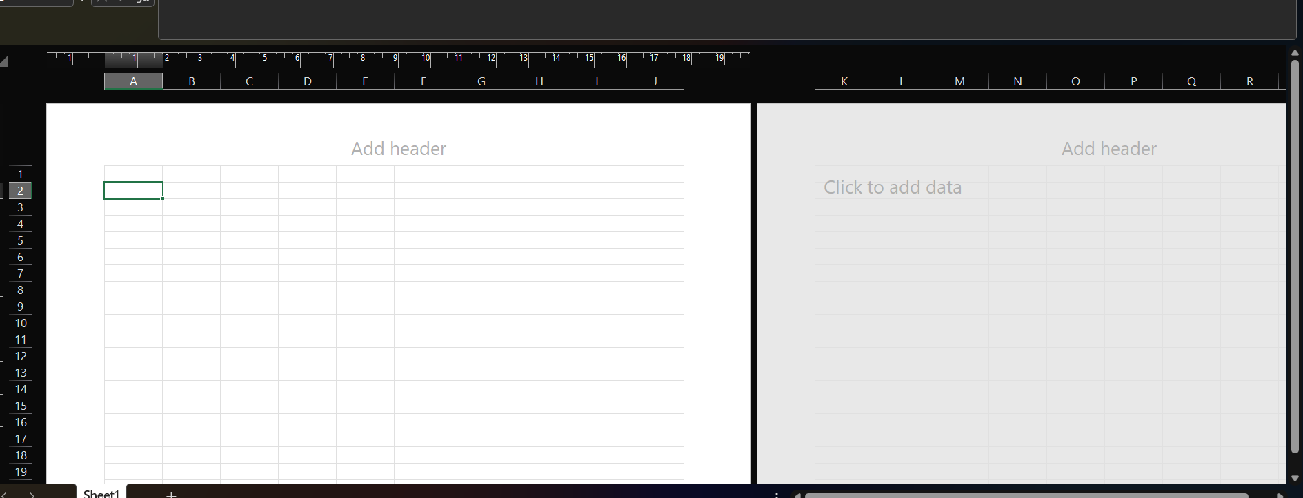 hi! can someone help me regarding this view of excel sheet . ho do i remove that splitting view ...