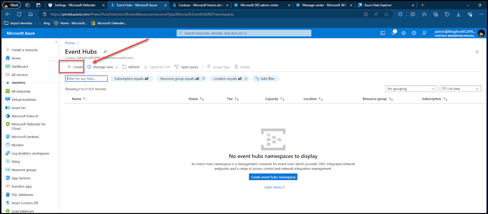 Archive MDE Data to Event Hubs to ADX | Microsoft Community Hub