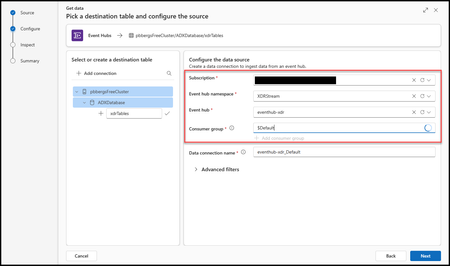 Archive MDE Data to Event Hubs to ADX | Microsoft Community Hub