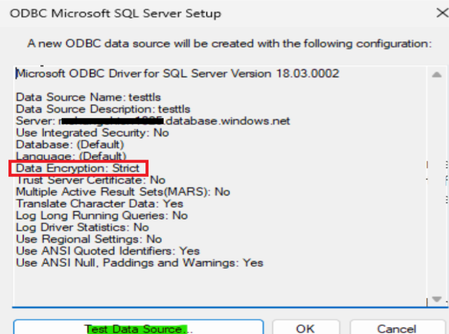 Decoding the TLS 1.3 protocol handshake during a connection to an Azure SQL DB with Wireshark ...