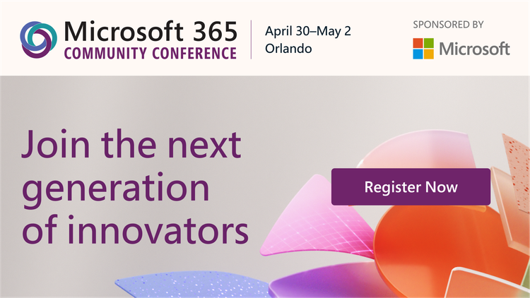 Microsoft 365 Community Conference event guide Opening Keynote, AMA ...