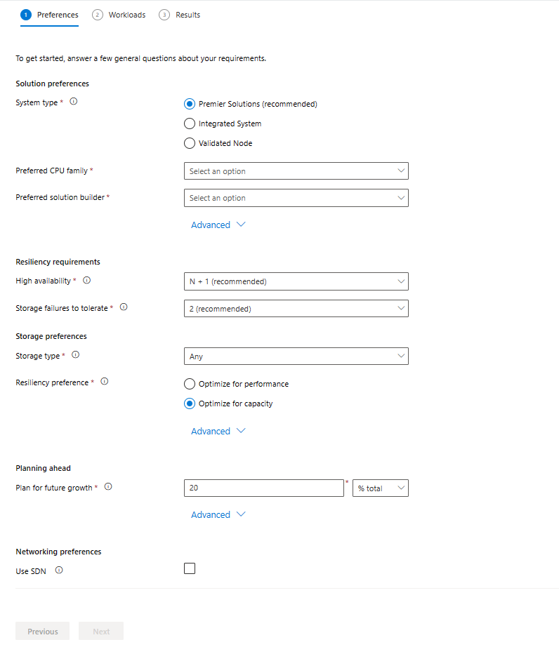 Introducing Azure Virtual Desktop workload in Azure Stack HCI Sizer! | Microsoft Community Hub