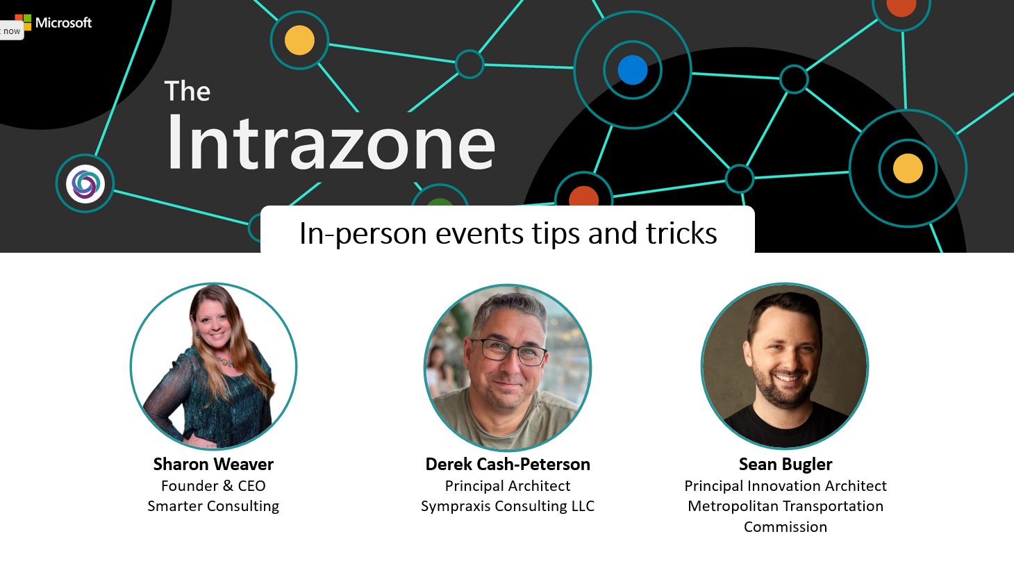 Preparing for the in-person event including the Microsoft 365 Community Conference Attendee tips ...