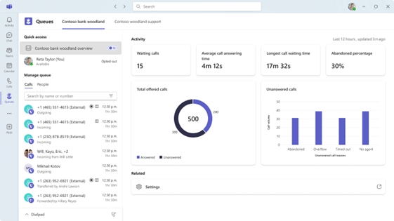 Introducing the Queues app: Enabling customer engagement in Microsoft Teams | Microsoft ...