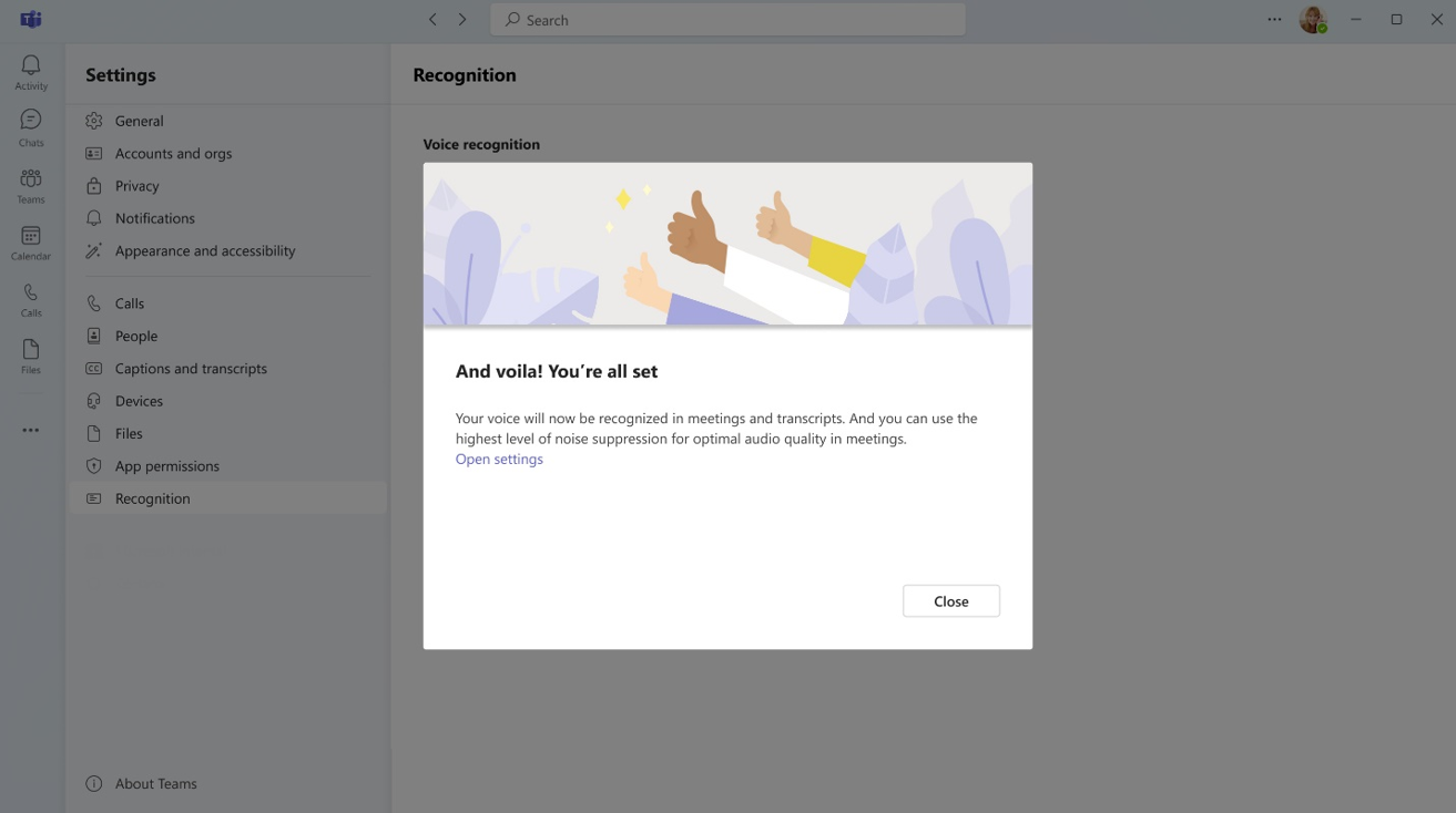 Voice isolation in Microsoft Teams enables personalized noise ...