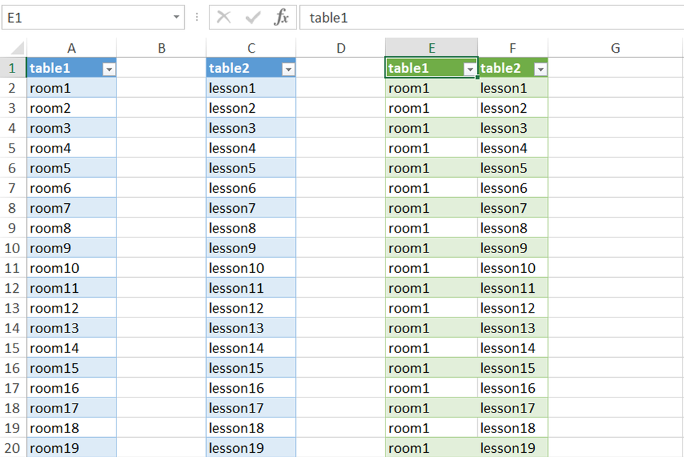 Creating table from 2 tables (20 000 rows) | Microsoft Community Hub