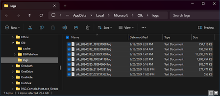 How to Turn Off Logging in New Outlook | Microsoft Community Hub
