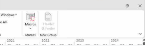MS projects header and footer greyed out | Microsoft Community Hub