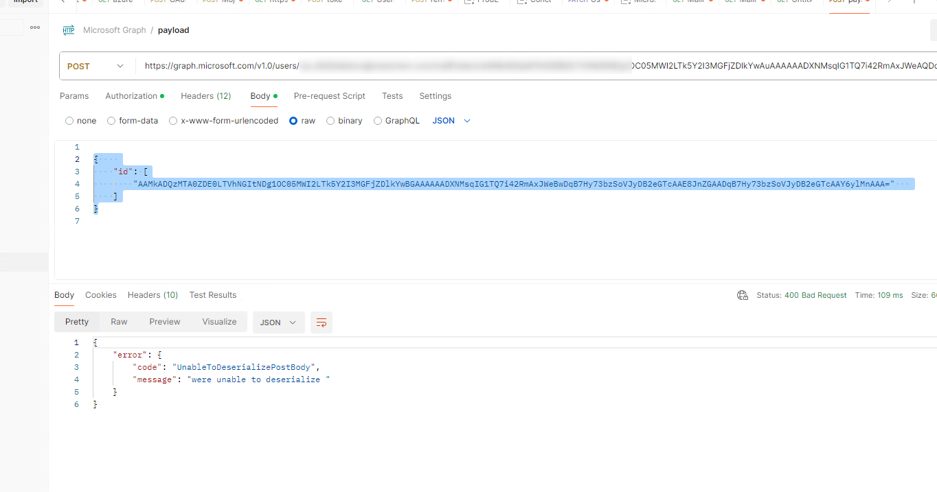 How to retrieve mails by their ids via Microsoft Graph? | Microsoft Community Hub